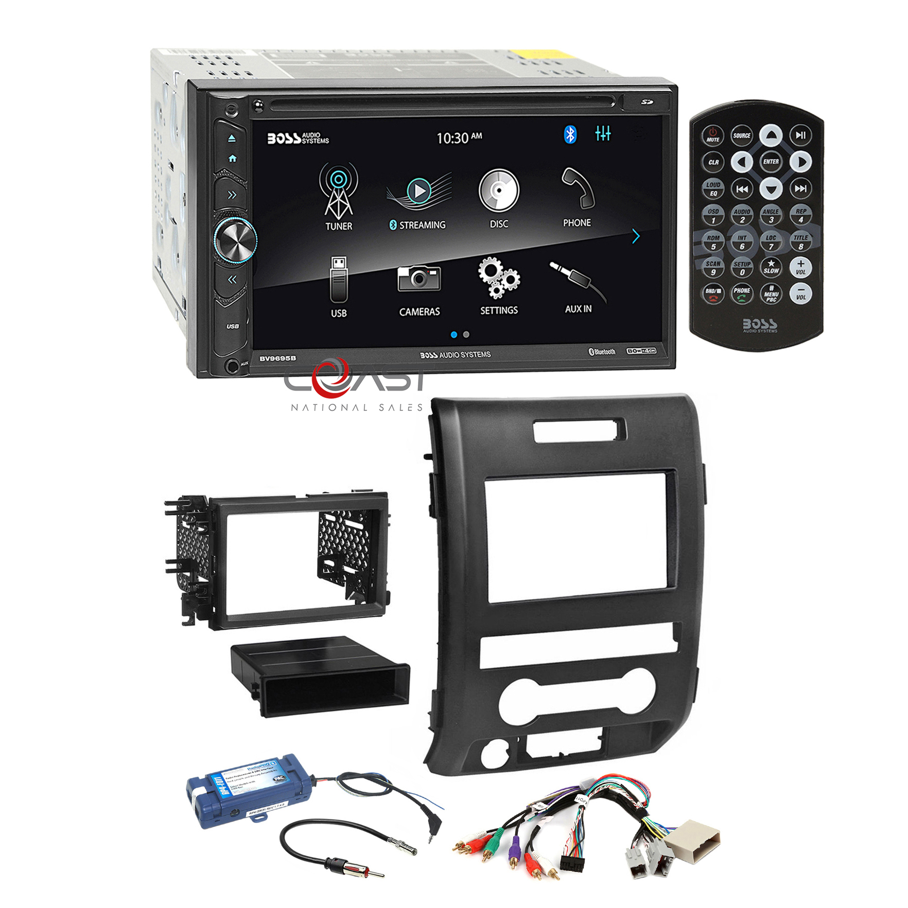 Купить Даш частей Boss / Best Kits Boss DVD USB MP3 Bluetooth Stereo ...